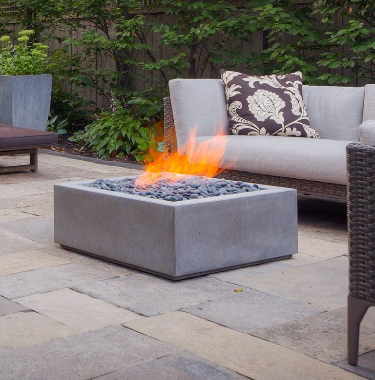 Bento Concrete | Modern Fire Pit by Paloform USA