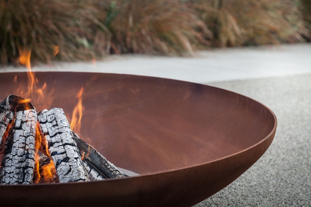 Corten Fire Bowl – Bol Modern Fire Pit | EU North America - Paloform