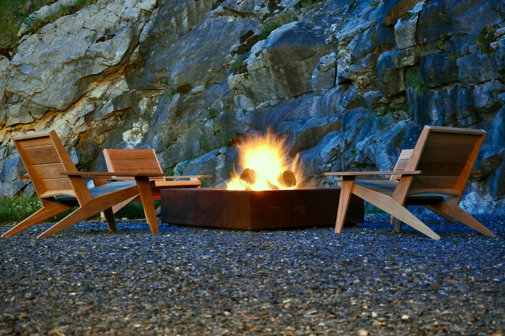 Corten Fire Pit - Caldera Outdoor Fire Pit | CSA CE UL Certified - Paloform
