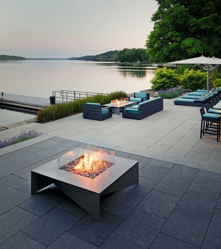 Modern Fire Table | Fold Outdoor Fire Pit | Paloform Global