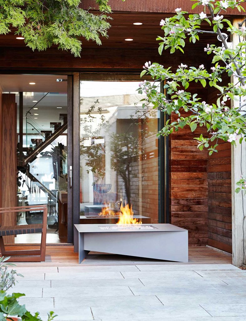 Modern Fire Table | Fold Outdoor Fire Pit | Paloform Global