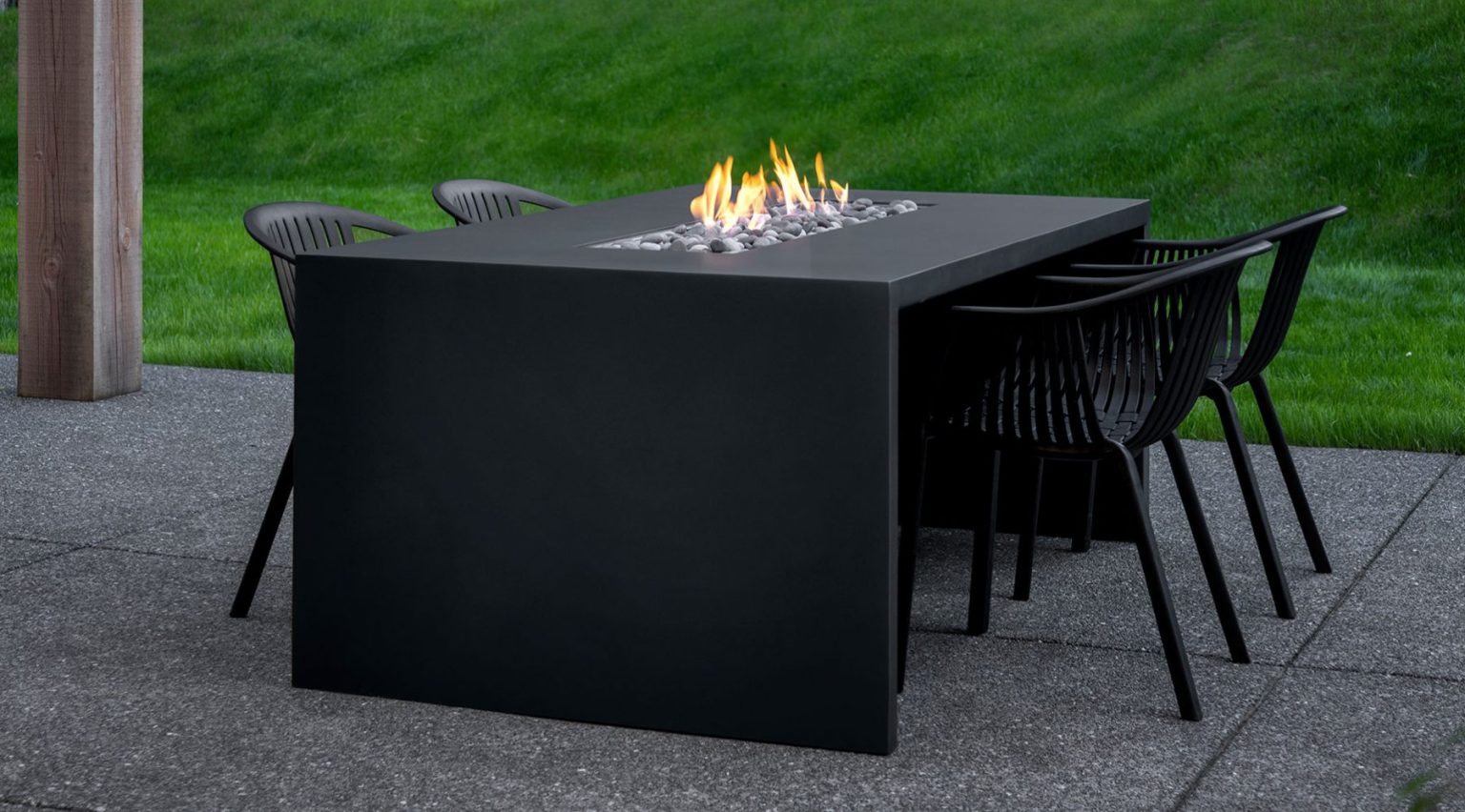 Nimbus Fire Pit Table | Modern Fire Table by Paloform US