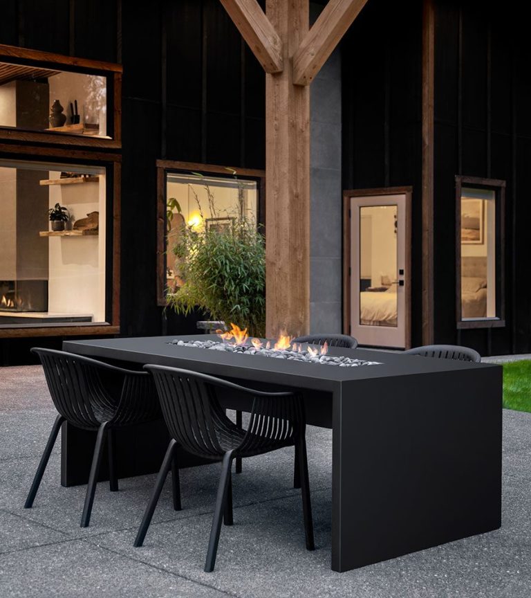 Nimbus Fire Pit Table | Modern Fire Table by Paloform US