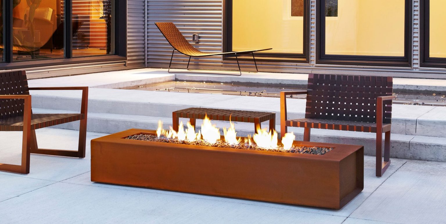 Robata Corten Fire Pit | Luxury Fire Pits by Paloform USA
